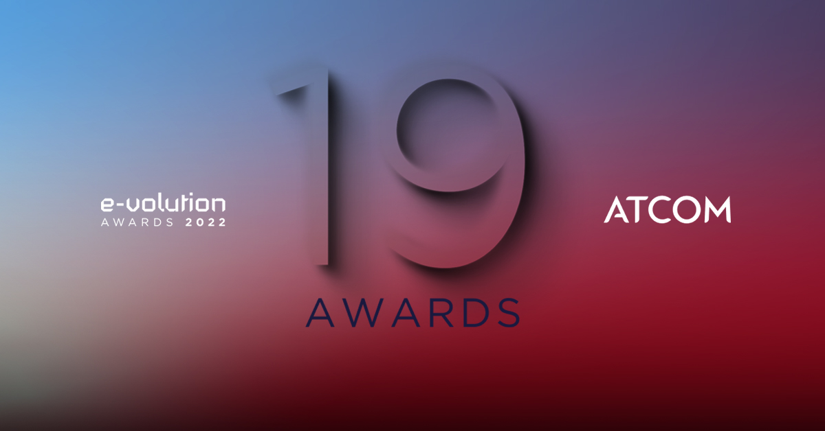 19 e-volution awards for ATCOM | ATCOM S.A.
